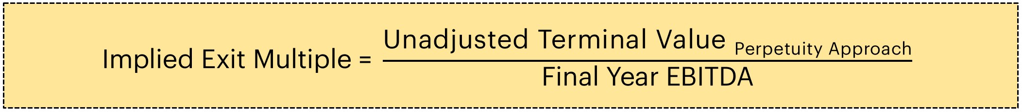 Terminal Value Formula Of Perpetuity Growth And Exit - vrogue.co