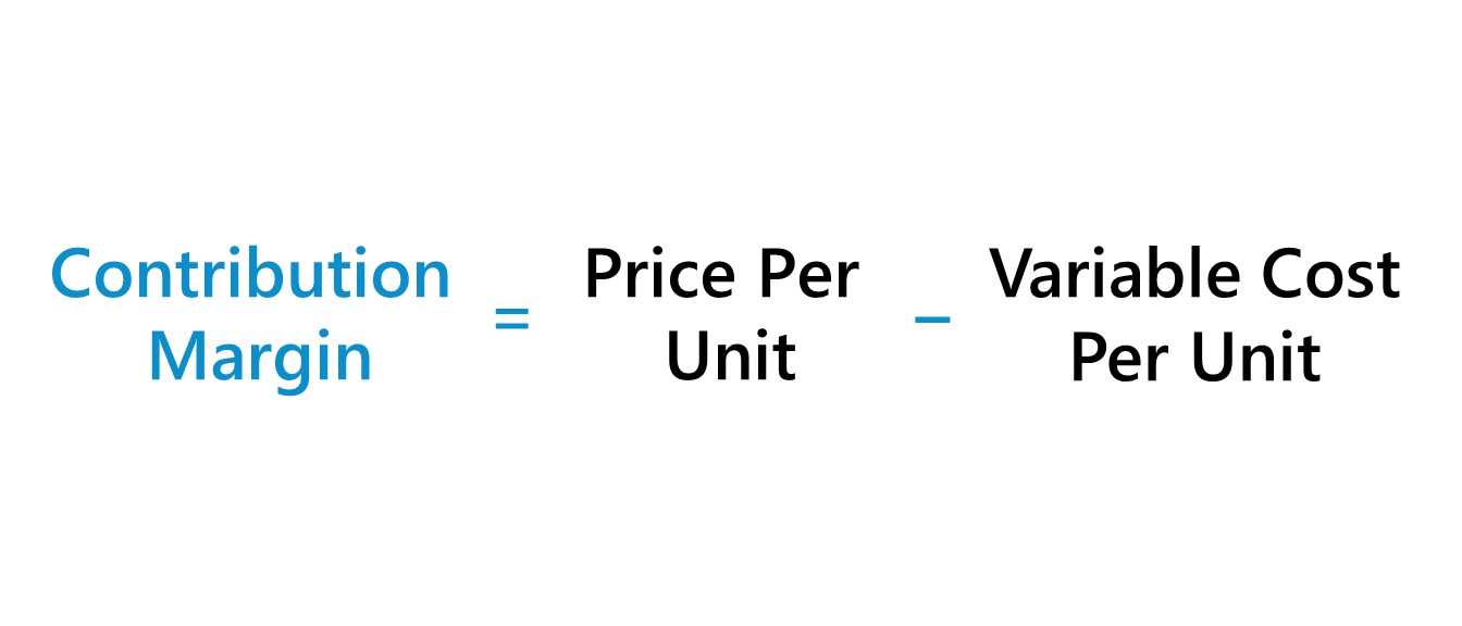 What Is Contribution Margin Formula Calculator