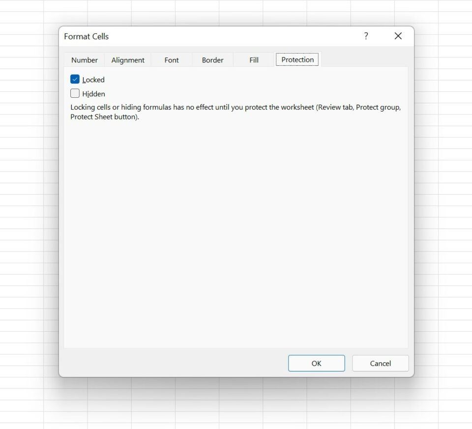 How To Protect A Worksheet In Excel