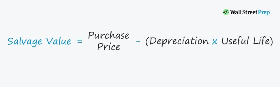 Scrap Value Formula EllisKhizer