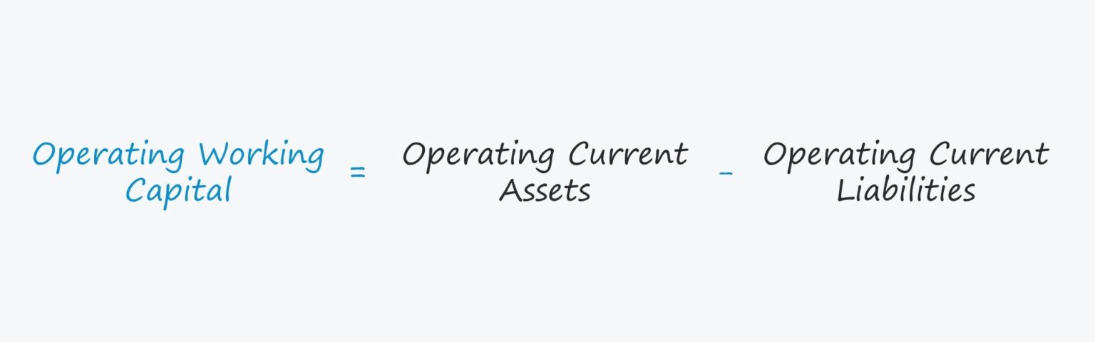 Operating Working Capital (OWC): Formula and Calculation