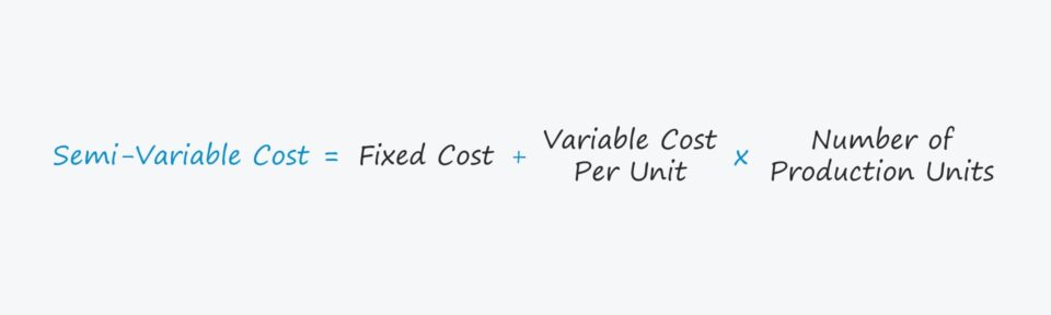 Semi Variable Cost Formula And Calculation