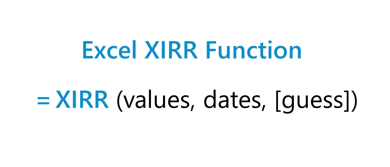 What Is XIRR Function In Excel Formula Calculator