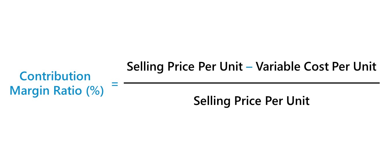 Contribution Margin Ratio Formula Calculator
